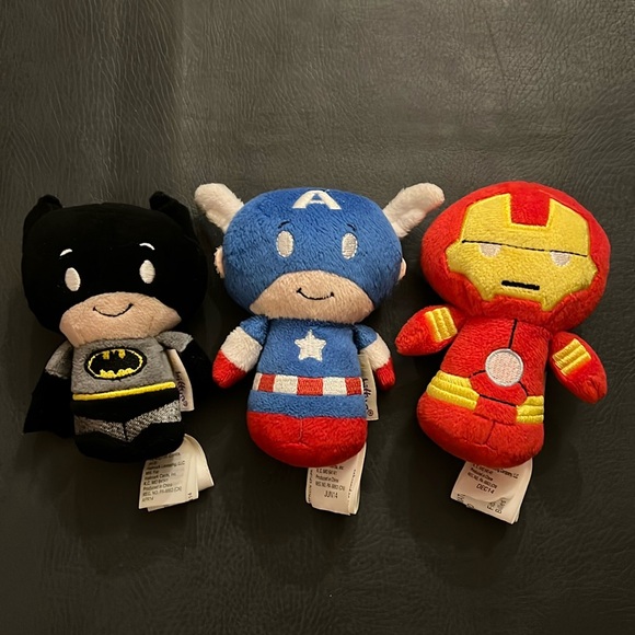 Hallmark | Toys | Hallmark Itty Bittys Superheroes Bundle | Poshmark